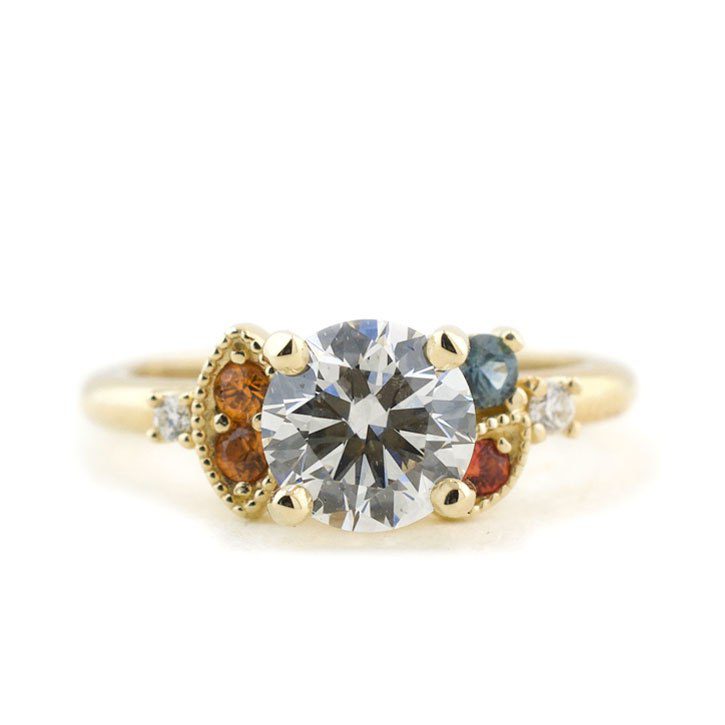 Cluster Engagement Rings | Abby Sparks Jewelry
