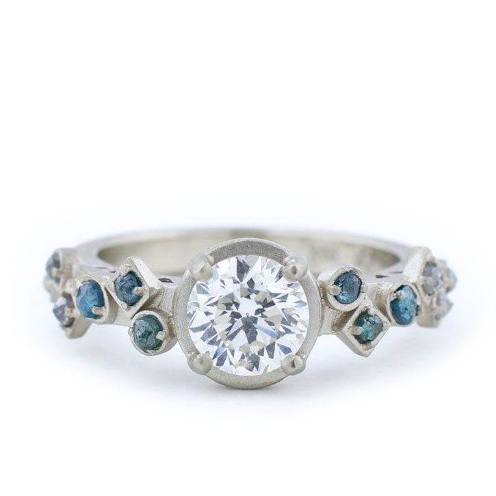 Cluster Engagement Rings | Abby Sparks Jewelry