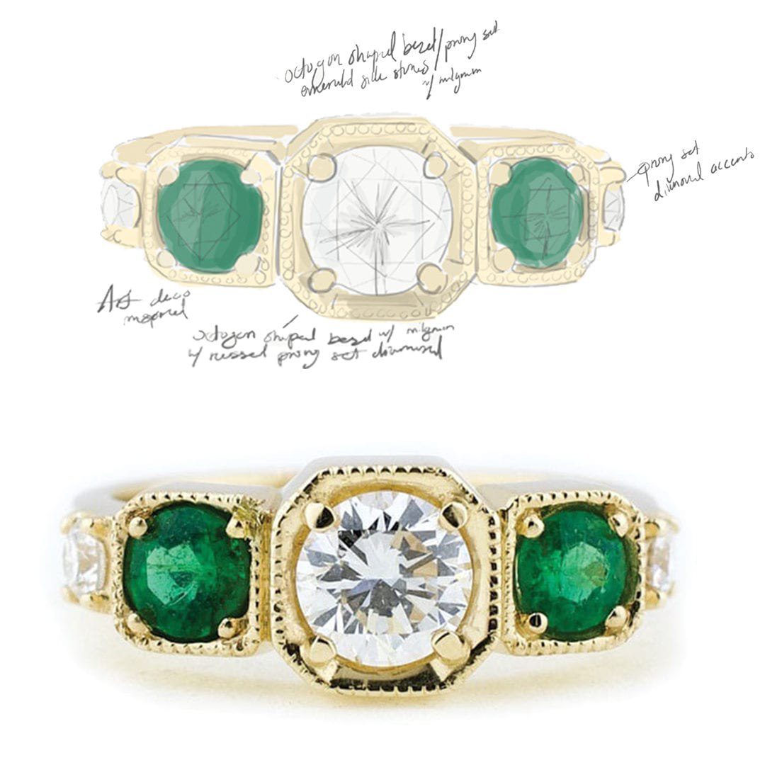 Emerald Engagement Rings: Meaning, Durability, and Types | Abby Sparks ...