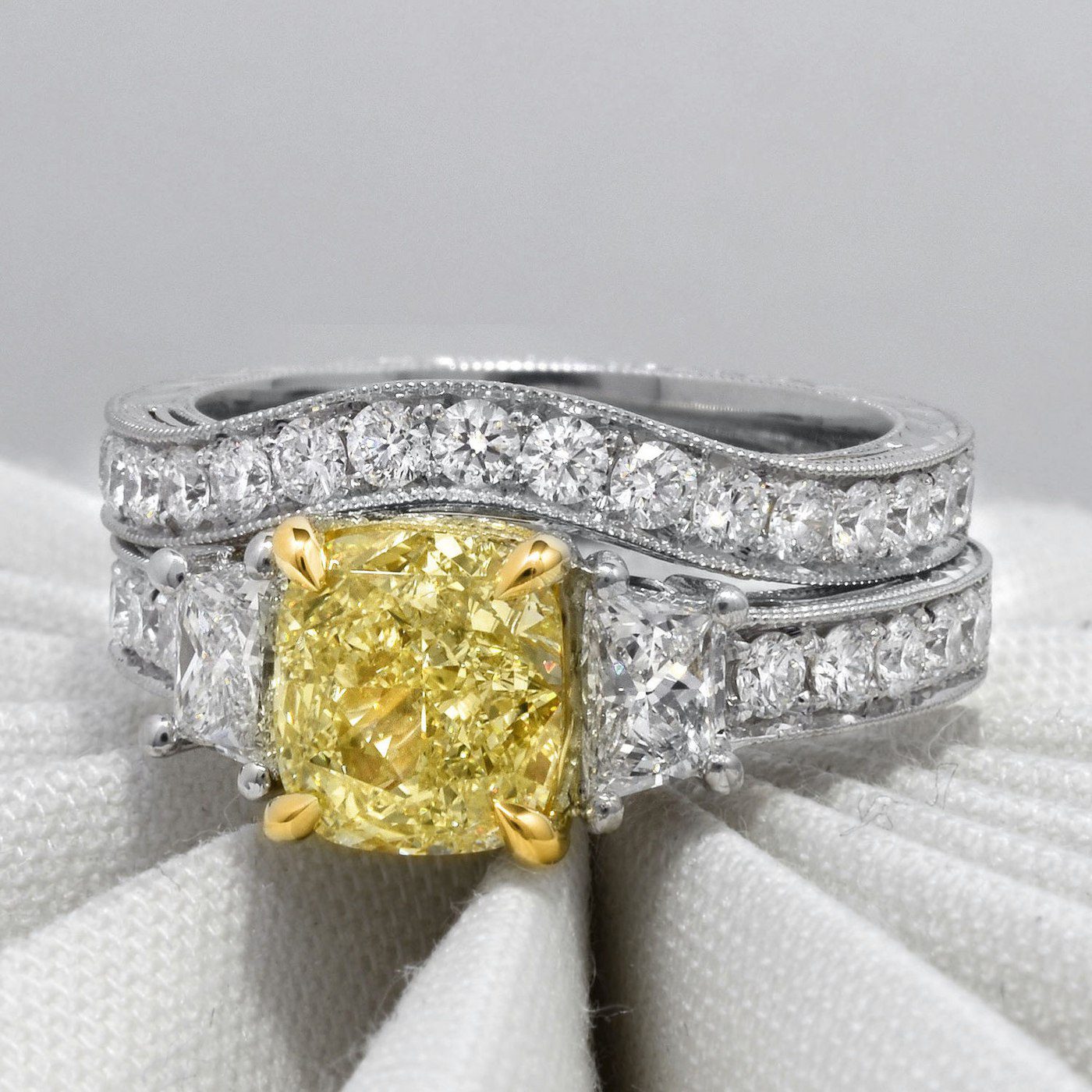 Here's Why Yellow Diamond Engagement Rings Are a Hot Trend | Abby ...