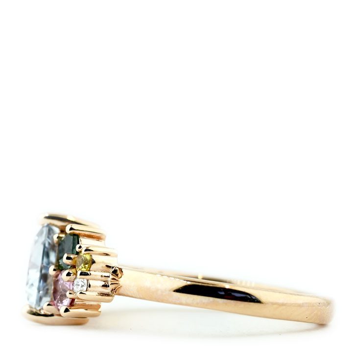 Ocean Inspired Engagement Ring | Custom Engagement Ring