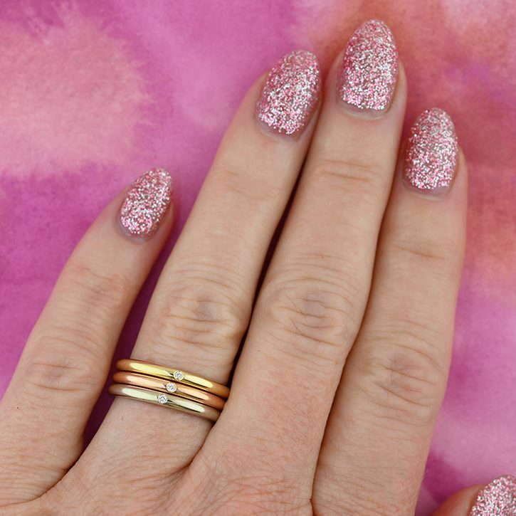 Inset Diamond Ring by Love Lore | Abby Sparks Jewelry