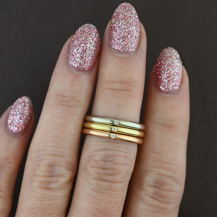 Inset Diamond Ring by Love Lore | Abby Sparks Jewelry