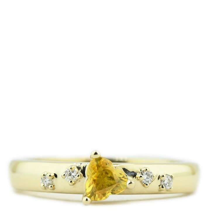 Sapphire & Diamond Stacking Rings by Love Lore | Abby Sparks Jewelry