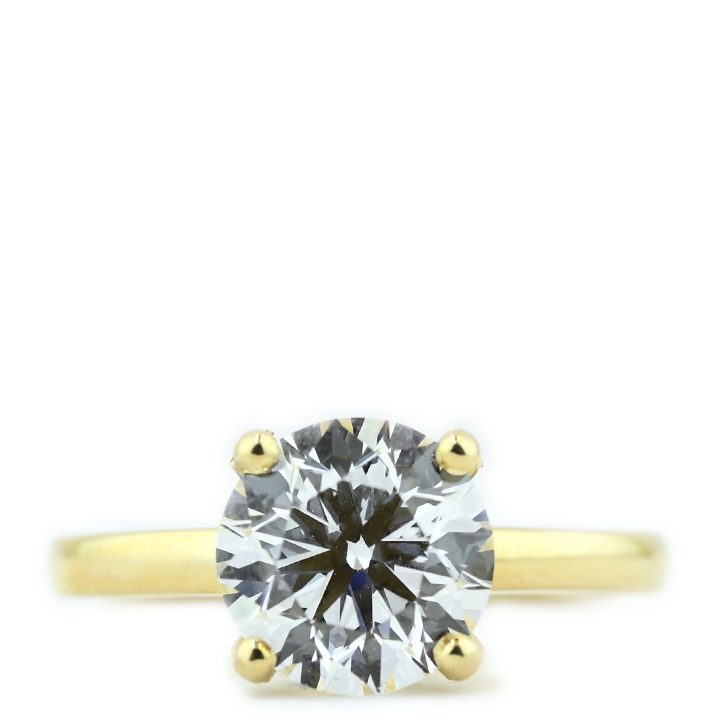 3 Carat Diamond Solitaire Ring | Custom Engagement Ring